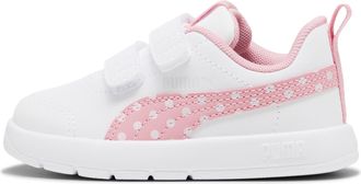 Puma Baskets Courtflex V3 Dotty B&eacute;b&eacute;, Chaussures, Blanc, 20