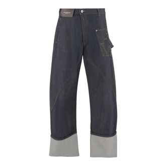 J.W.Anderson Twisted Wide-Leg Jeans - - Jeans - Herren - Blau - W32