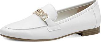 Marco Tozzi Femme Damen by Guido Maria Kretschmer Slipper 2-84200-44 Mocassin, Nappa Blanc, 38 EU