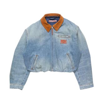 Acne Studios Damen, Jacken, Blau, SGr&ouml;&szlig;e