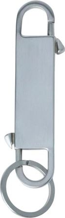 Rick Owens Homme, Accessoires, Gris, Taille: ONE Size Stainless Steel Key Holder