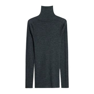 SOEUR Lois Rollkragen-T-Shirt - - Knitwear - Damen - Grau - XS