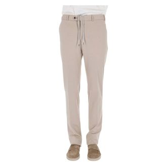 Pantaloni Torino Herren, Hosen, Beige, LGr&ouml;&szlig;e