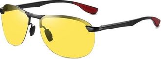 Generic Lunettes De Soleil Polaris&eacute;es For Hommes, Vacances, Plein Air, Conduite, Sport(Yellow)