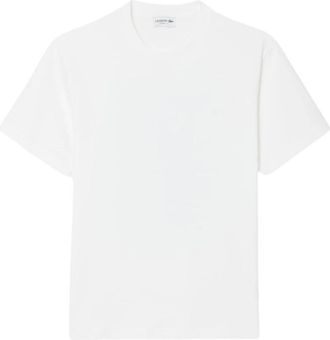 Lacoste Homme, Tops, Blanc, Taille: M T-Chemises