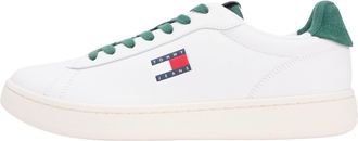 Tommy Jeans Herren Archive 98 Em0em01596 Low Top, White (Ecru/Shadow Pine), 44.5 EU