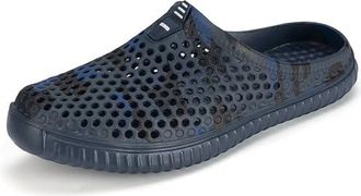 Saguaro Sabots de Plage Homme Femme Respirant Confortables Sandale de Jardin Antid&eacute;rapant Bleu Marine 40EU