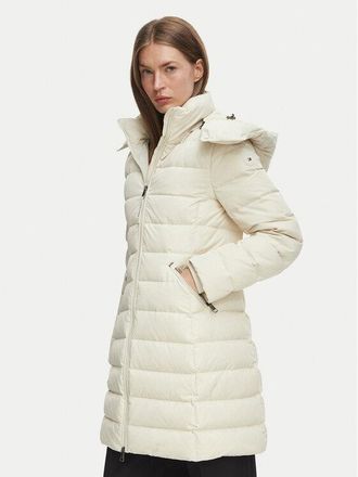 Tommy Hilfiger Daunenjacke WW0WW51111 Creme Regular Fit