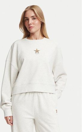 Guess Sweatshirt W6BQ06 K5456 Hellgrau Relaxed Fit
