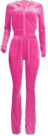 Generic V&ecirc;tements de sport d&eacute;t&eacute; pour femme en coton et lin respirants et confortables &agrave; manches courtes - Deux ensembles de surv&ecirc;tement pour femme - Tenue d&eacute;c