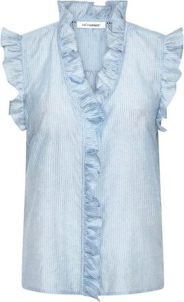 Co'Couture Femme, Tops, Bleu, Taille: 44 FR Blouses