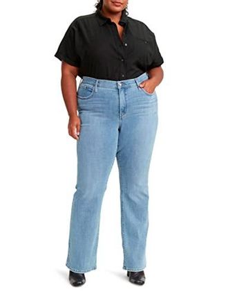 Levi's Plus Size 315 Shaping Bootcut Jeans Femme Lapis Topic () M