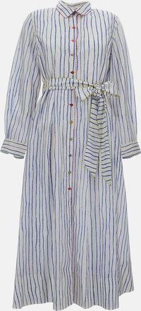 P&eacute;ro Gestreiftes Langarmkleid