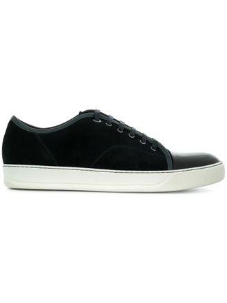 Lanvin toe-capped sneakers - Bleu