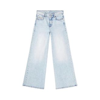 Diesel 5 Pockets Wide Jeans - - Jeans - Damen - Blau - W29