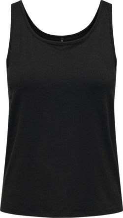 Only Damen Onlmoster S/L Tank Top JRS, Schwarz, S