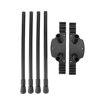 Generic Verstellbarer Metalltisch, zusammenklappbarer Schreibtisch aus Kohlenstoffstahl, Halterung aus robustem Stahl, Bank, Computertisch, Esstisch, Camping,