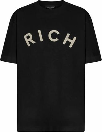 John Richmond Femme, Tops, Noir, Taille: 38 FR T-shirt Rwp26110Ts