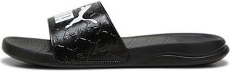 Puma Claquettes Popcat 20 Superlogo 40.5 Black White