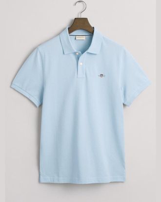 GANT Piqu&eacute;-Poloshirt mit Logo-Stickerei in