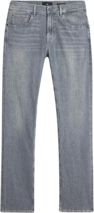 7 For All Mankind Homme, Jeans, Gris, Taille: W31 The Straight Mid Waist Jeans