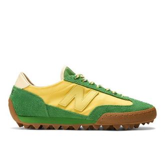 New Balance Unisexe BASKETCASE x Gator Run en Vert/Jaune, Su&egrave;de/Mesh, Taille 39.5