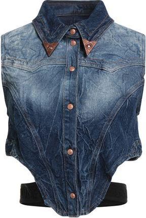 Versace TOPS - Chemises en jean sur YOOX.COM
