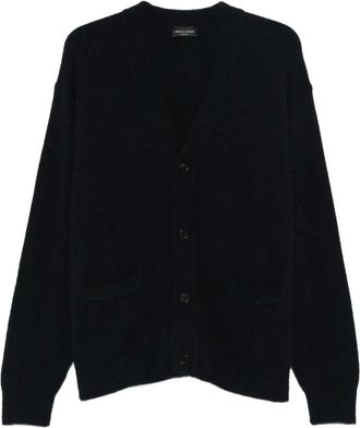 Roberto Collina Cardigan mit Tasche - Blau