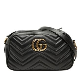 Gucci Pre-owned Gesteppte Umh&auml;ngetasche - - Pre-owned - Damen - Schwarzk - ONE SIZE