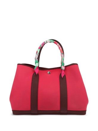 Herm&egrave;s sac &agrave; main Garden Party (2017) - Rose