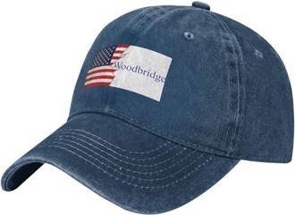 Generic Drapeau De Woodbridge, Californie Et Am&eacute;rique Unisexe Chapeau De Cowboy S&eacute;chage Rapide Casquettes Snapback D&eacute;contract&eacute; Chapeau pour Ext&eacute;rieur Golf Ran