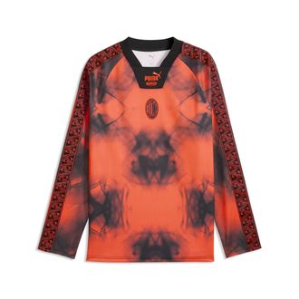 Puma Maillot d&eacute;contract&eacute; &agrave; manches longues KING Milan AC Homme, Accessoires, Rouge, 3XL
