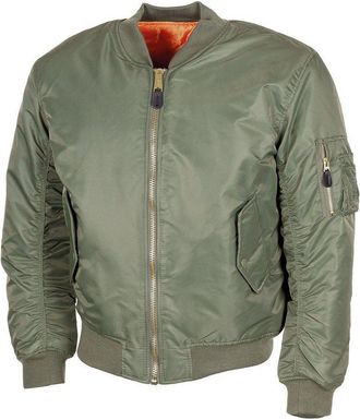 MFH Outdoorjacke US Pilotenjacke MA1, oliv