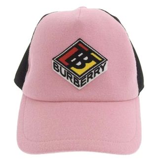 Burberry Chapeau Vintage en Toile Pre-owned - Femme - Pre-owned - Rose - Taille: ONE Size