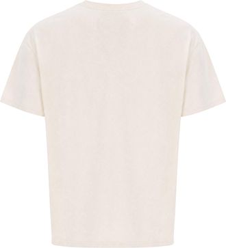 Rhude Logo-Printed Cotton Jersey T-Shirt - White