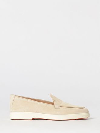 Santoni Mocassin Femme couleur Beige