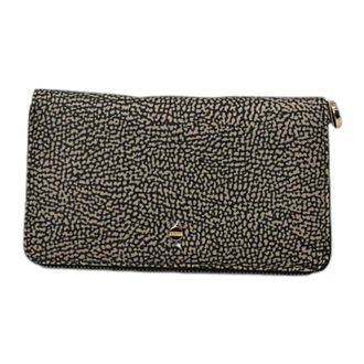 Borbonese Femme, Sacs, Multicolore, Taille: ONE Size Grand portefeuille zippé