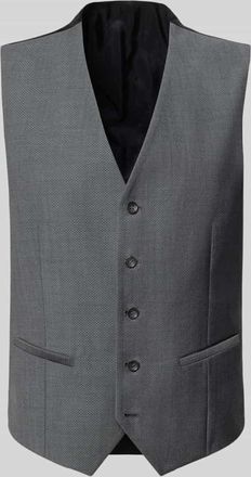 CG - Club of Gents Regular Fit Weste aus reiner Schurwolle Modell Carlton