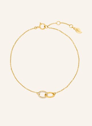 Leaf Armband Eternal Touch Aus 14 Karat Gelbgold Mit Diamanten gold