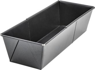 Zenker Kastenform ausziehbar (20 - 35 cm x 11,5 cm), Königskuchenform für saftige Kuchen, verstellbar & beschichtet, Menge: 1 Stück