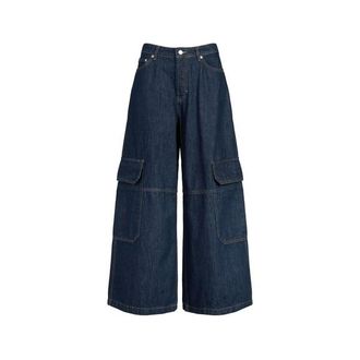 Topshop Jean large en coton