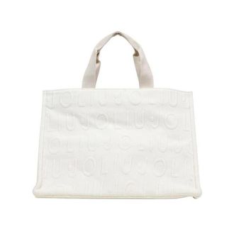Liu Jo Sac Cabas Monogramme - Femme - Sacs - Beige - Taille: ONE Size