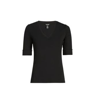 Ralph Lauren Cotton T -Shirt - Schwarz
