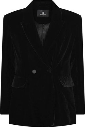 Bruuns Bazaar Velvet BBTuxi Blazer - - Jackets - Damen - Schwarzk - XL