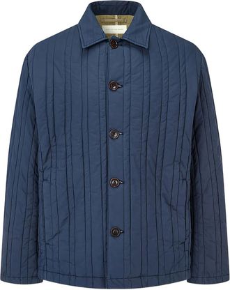 Man On The Boon. doudoune à fermeture zippée - Bleu