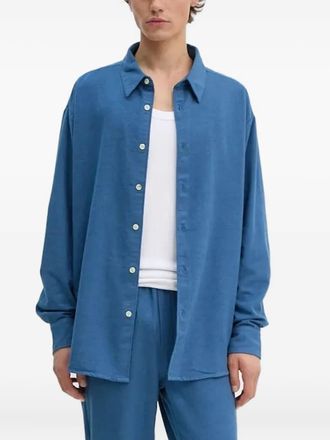 American Vintage chemise à manches longues - Bleu