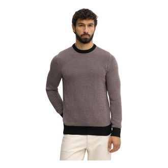 Barbour Wells Pullover mit Rundhalsausschnitt - - Knitwear - Herren - Mehrfarbig - S