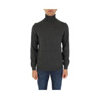 HUGO BOSS Musso-P Rollneck Pullover - - Knitwear - Herren - Grau - L