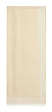 Guess &eacute;charpe Scarf 90X180 Ivory beige