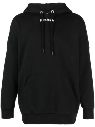 Palm Angels hoodie à logo imprimé - Noir